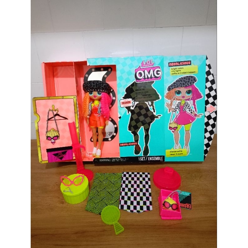 Boneca LOL Surprise Neonlicious Fashion Doll | Shopee Brasil