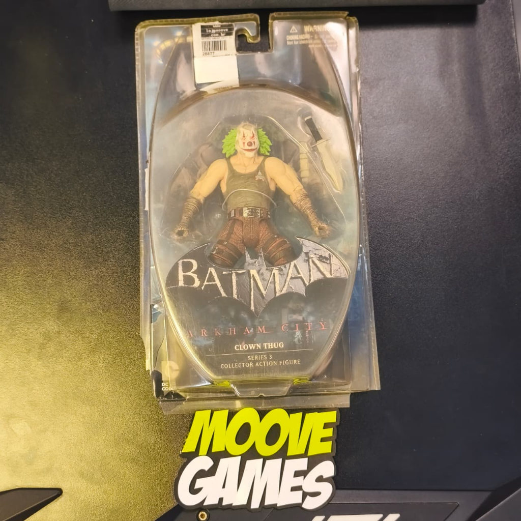 ACTION FIGURE CLOWN THUG: BATMAN ARKHAM CITY - DC COLLECTIBLES | Shopee ...