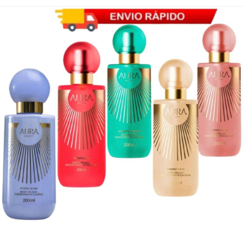 Body Splash Aura Beauty - Athena Glow I Venus Love I Afrodite I Radiant ...