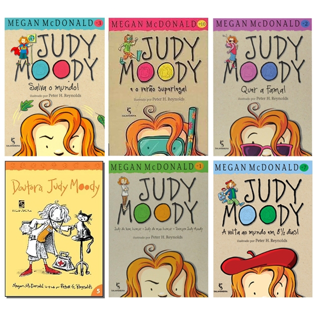Coleção Judy Moody | Megan McDonald - Vários Livros | Shopee Brasil