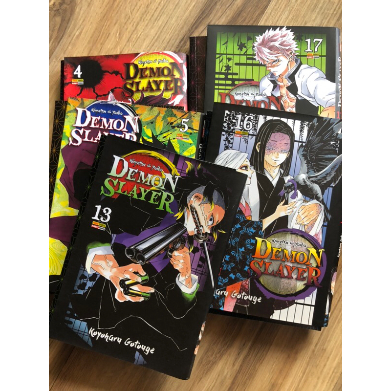 DEMON SLAYER - volume 3,4,5,13 + foto (restam apenas duas) | Shopee Brasil