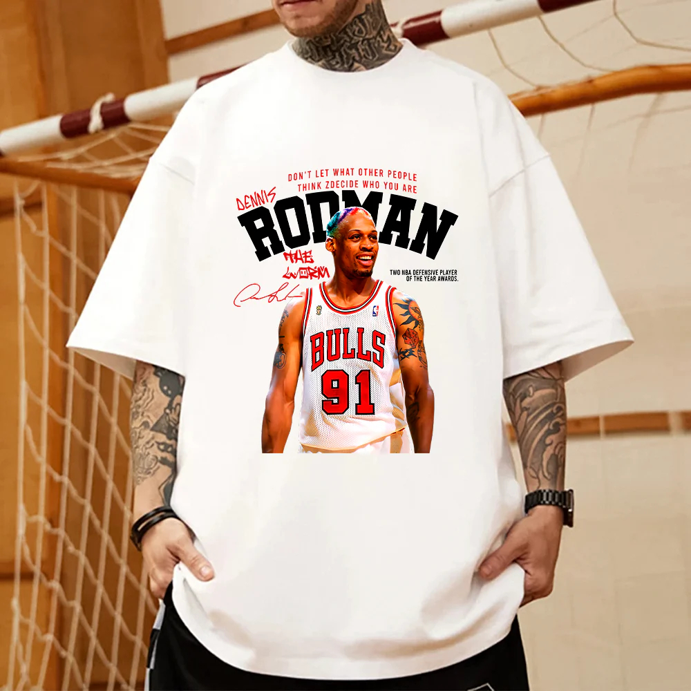 Camisa Premium Rodman Assinatura Unissex Camiseta 100% Algodão | Shopee ...