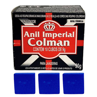 Anil Colman Imperial Caixa Com 10 Cubos 9g - 90g | Shopee Brasil