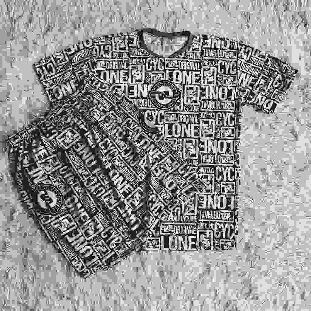 Conjunto Cyclone Bermuda Microfibra e Camiseta Breck | Shopee Brasil
