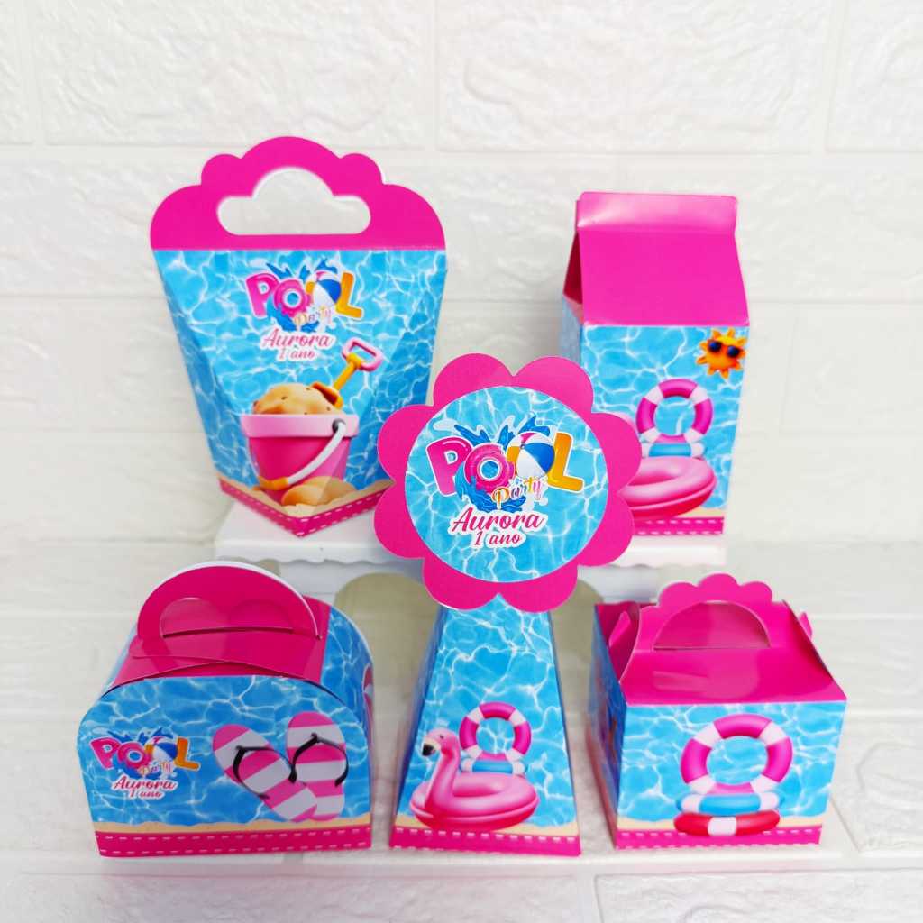 Personalizados pool party/ kit festa na piscina/PEGUE E MONTE ...