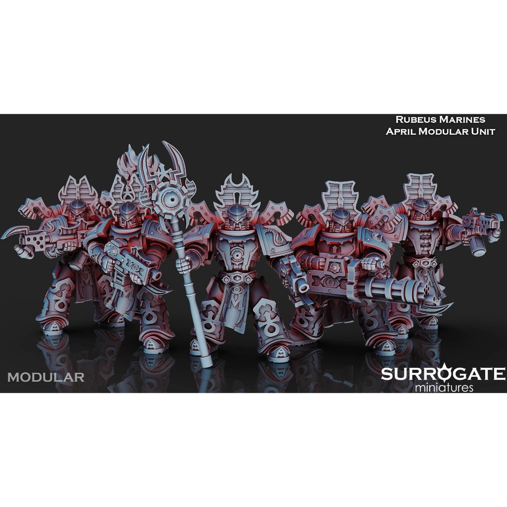 Thousand Sons Warhammer 40k PROXIES - Ahriman Exalted Sorcerers Rubric ...