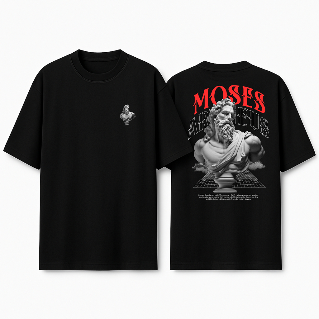Camiseta Streetwear Moisés do Caos – Masculina Premium – Artheus ...