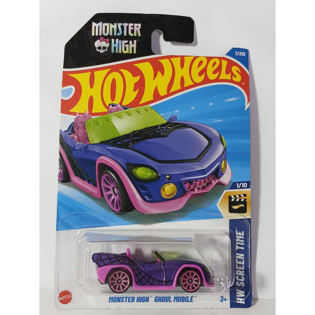 Monster High Hot Wheels temático | Shopee Brasil