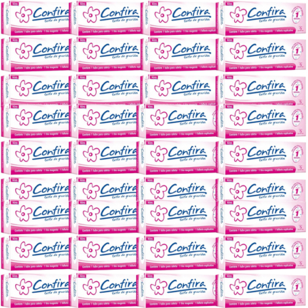 KIT ATACADO 36 TESTE CONFIRA FITA SANFARMA + COPO COLETOR | Shopee Brasil