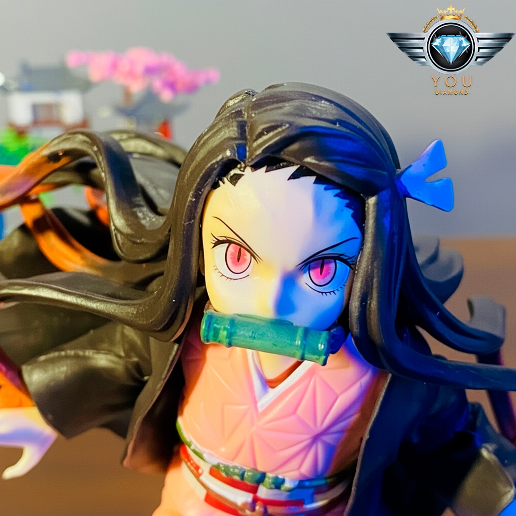 Action Figure - Nezuko, Demon Slayer - 12cm | Shopee Brasil