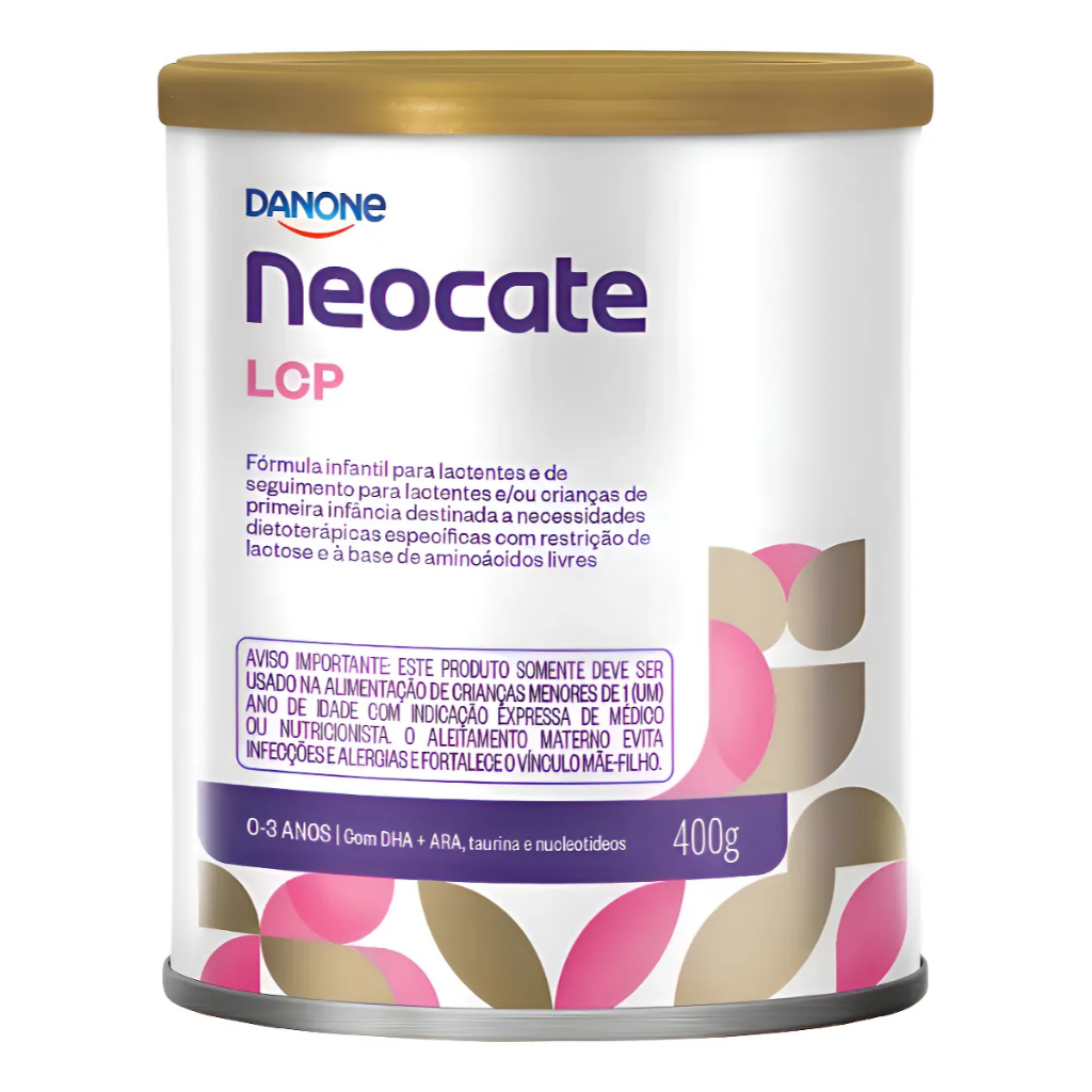 Fórmula infantil Nutricia Neocate LCP 400g Lata sem Lactose sem Sabor 0 ...