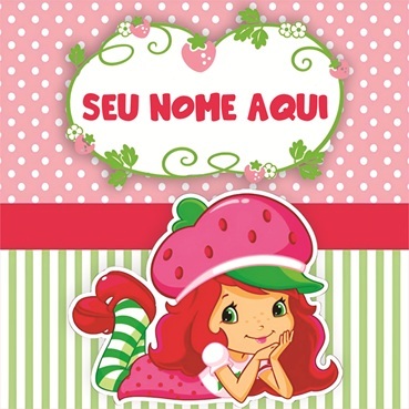 Painel/Banner de Festa Antirreflexo Decoração Infantil Moranguinho ...