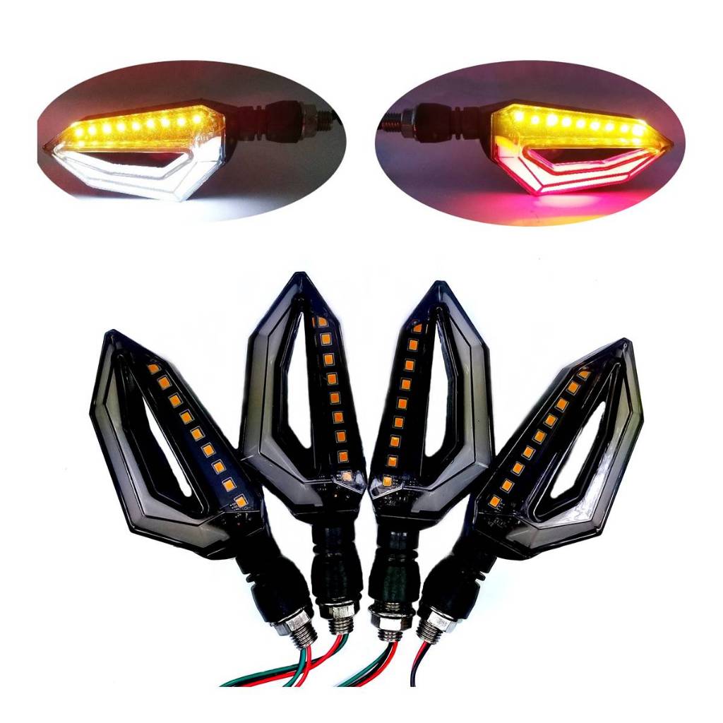 Piscas Led Seta Day Light Modelo Grand Custom Herocles BOB Cafe ...