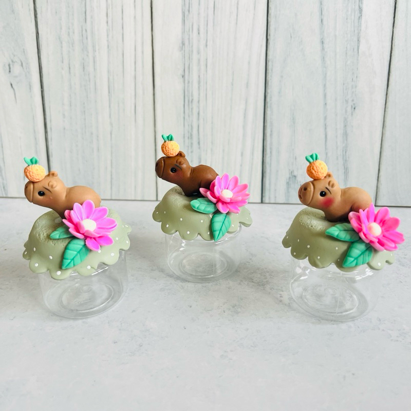 Mini potinho capivara | Shopee Brasil