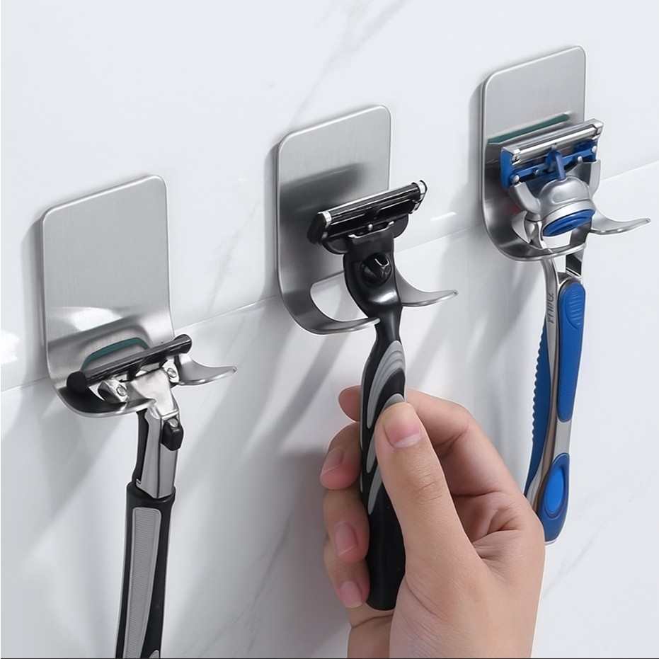 Vittak Suporte Porta Lâmina Barbear Inox Aparelho Gillette Gilete ...