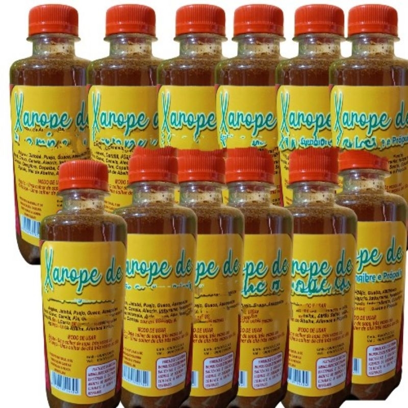 Kit 12 Unidades Xaropes | Shopee Brasil