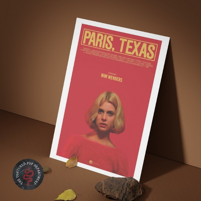 Paris, Texas | Pôster Decorativo | Em A4 Ultra Premium | Resistente à ...