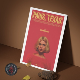 Paris, Texas | Pôster Decorativo | Em A4 Ultra Premium | Resistente à ...