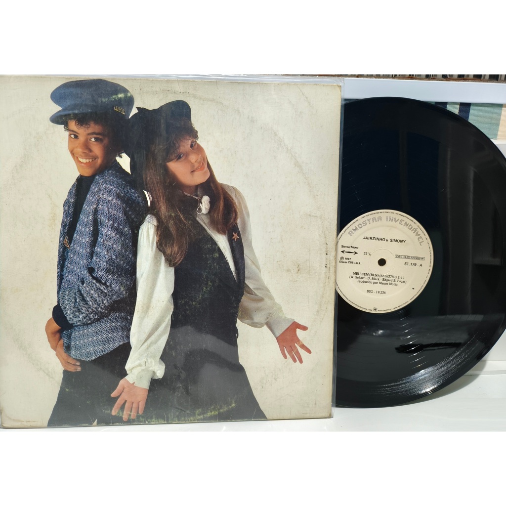Lp Mix Promo - Jairzinho E Simony Meu Bem - Michael Jackson (Usado ...