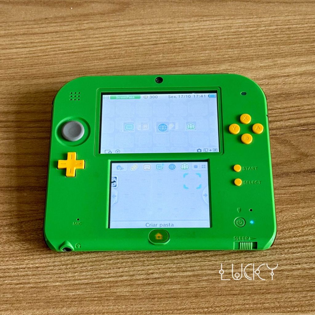 Nintendo 2ds Link Edition Verde/preto | Shopee Brasil