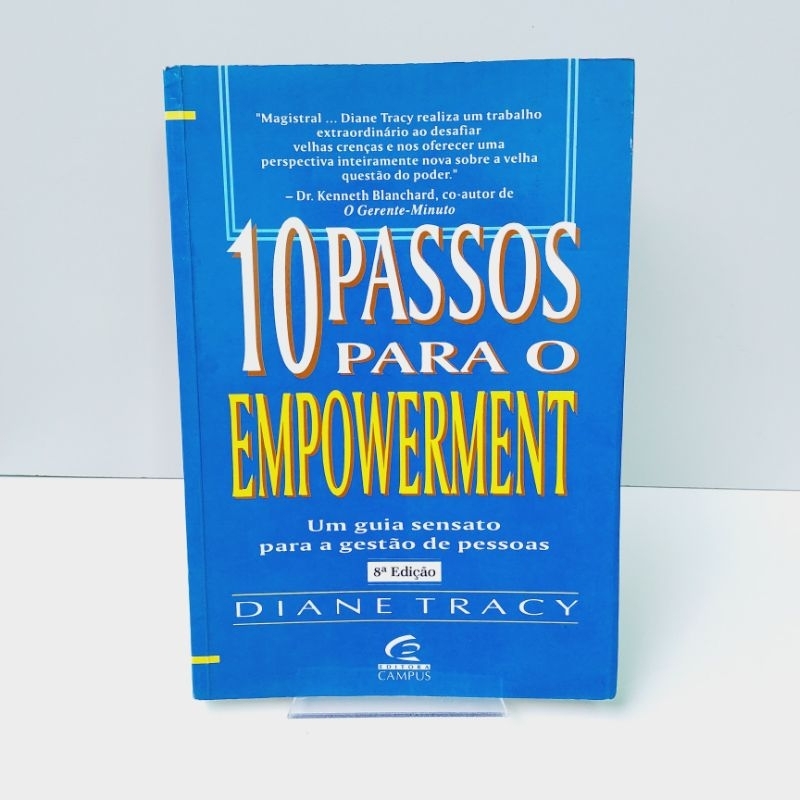 10 Passos para o Empowerment – Diane Tracy (Livro Usado) | Shopee Brasil