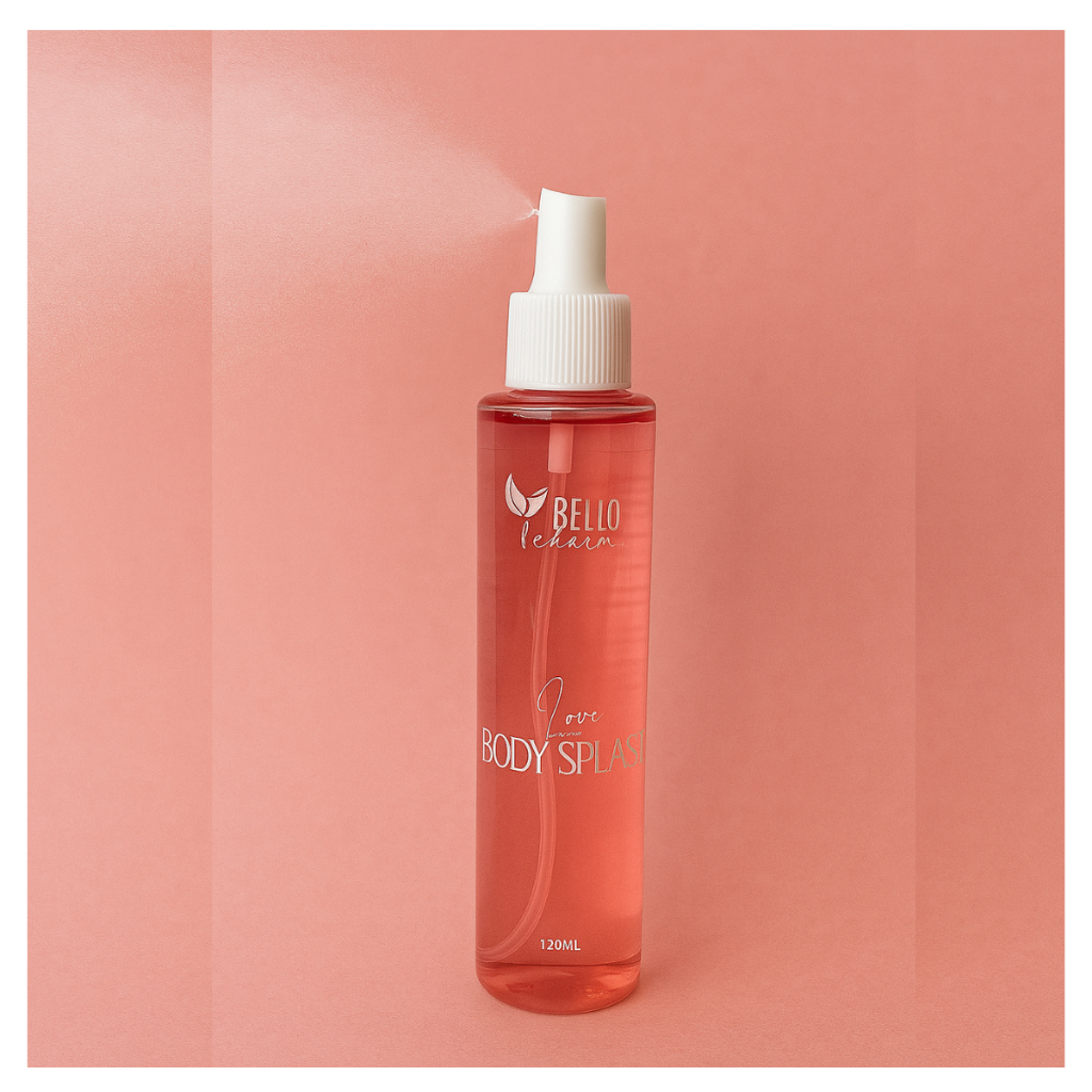 Body Splash Feminino Love 120ml - Bello Charme | Shopee Brasil