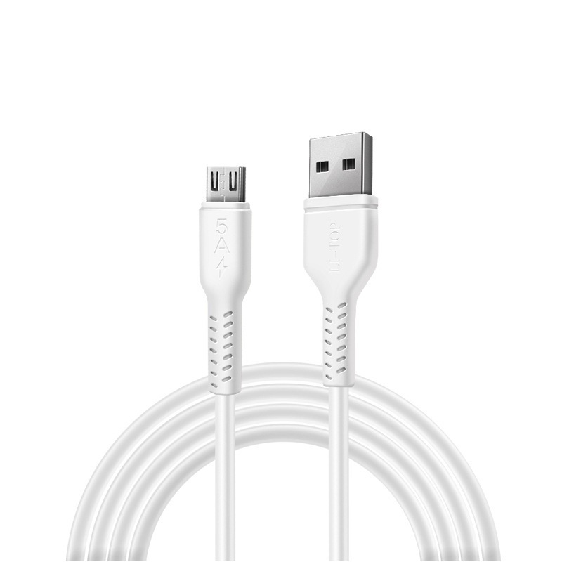 Cabo V8 Micro USB 2 Metros Entrada Carga Rápida Cores Variadas ...