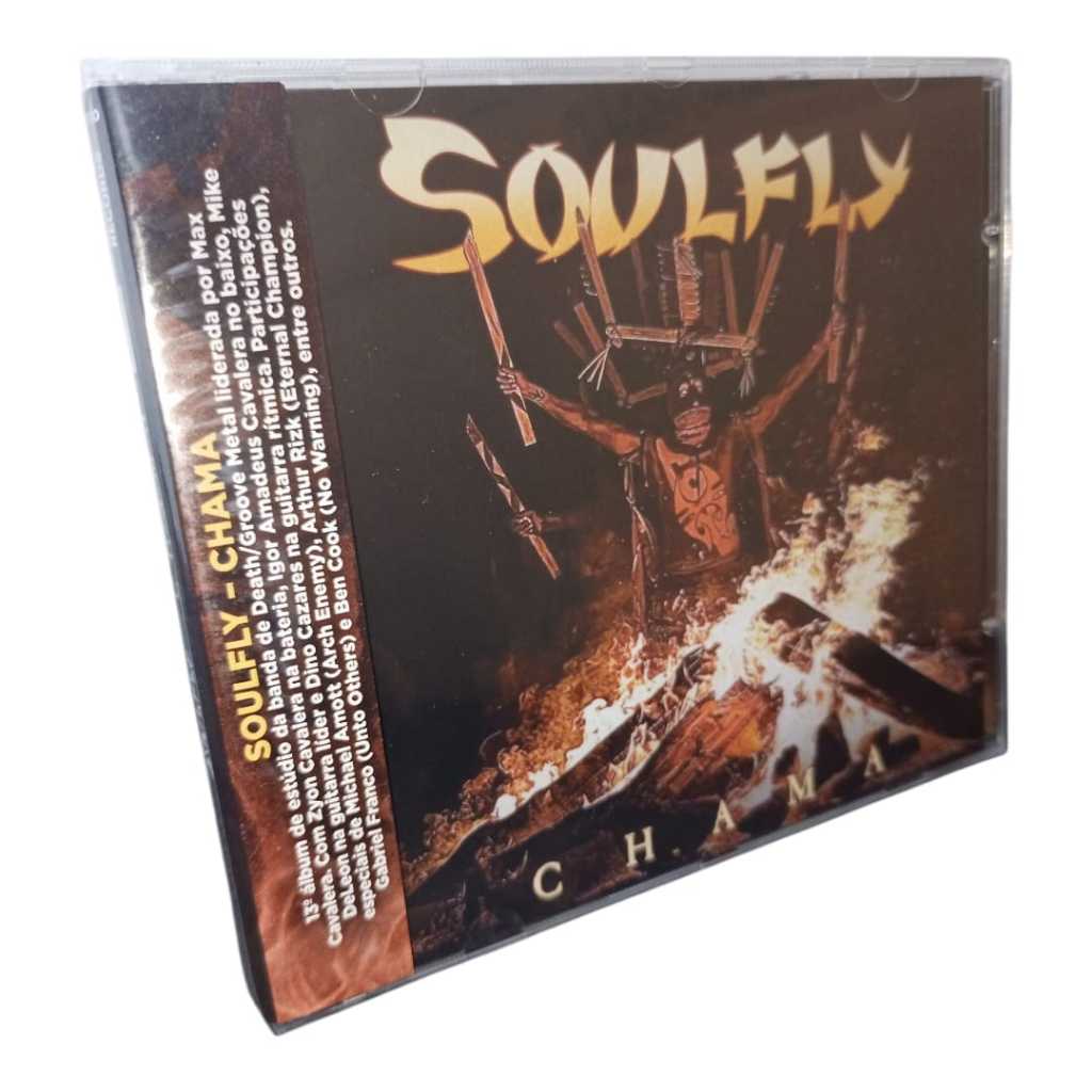 Soulfly - Chama - CD Acrilico | Shopee Brasil