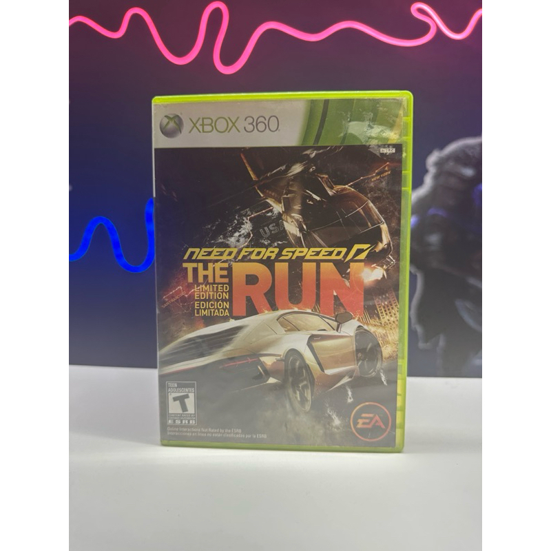 Need for Speed The Run Limited Edition Original Xbox 360 | Shopee Brasil