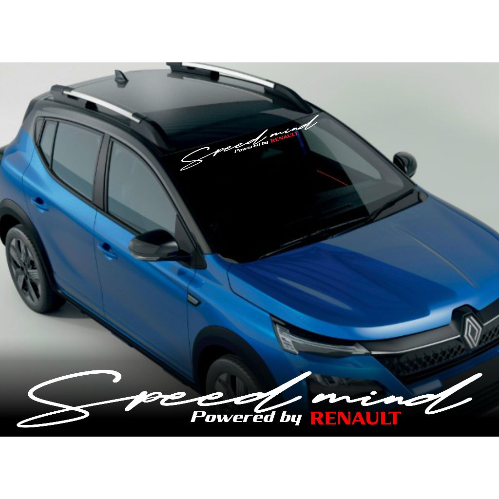Adesivo De Para-brisa Carro Tuning Rebaixado Speed Mind Para Modelos ...