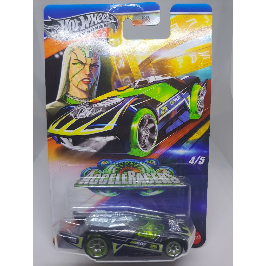 RD-09 - Hot Wheels - Acceleracers - Silver Series | Shopee Brasil