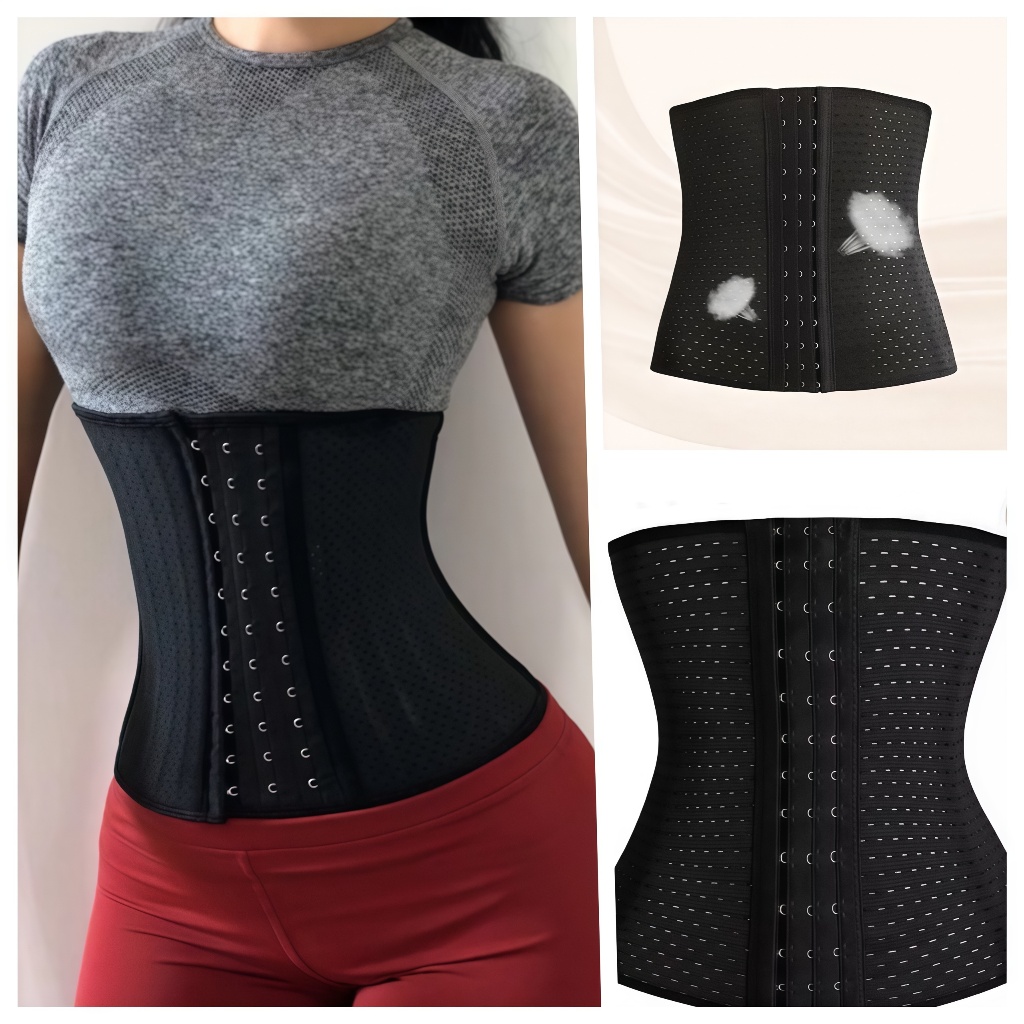 Cinta Modeladora Elastique Feminina Redutor Afina Cintura Mulher ...
