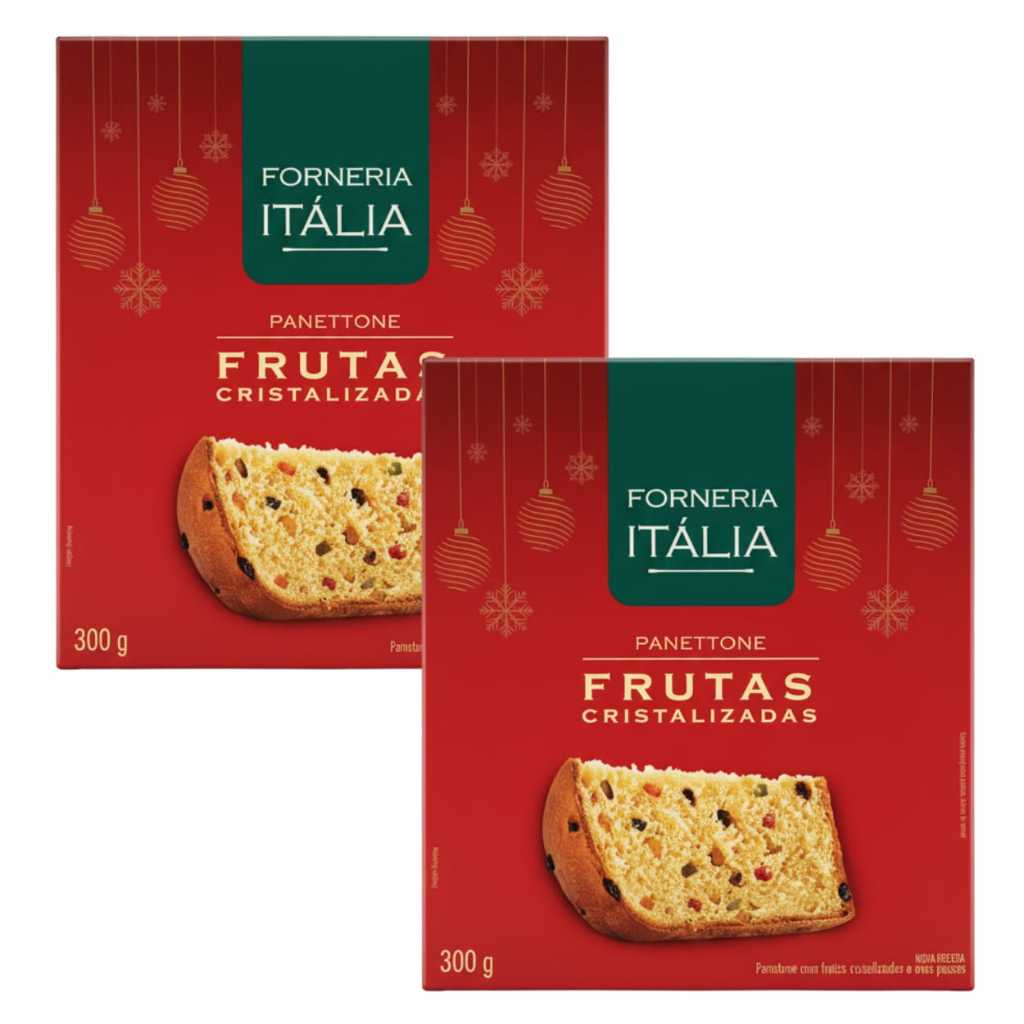 Panettone Forneria Itália: Clássico Frutas ou Delicioso Chocolate ...