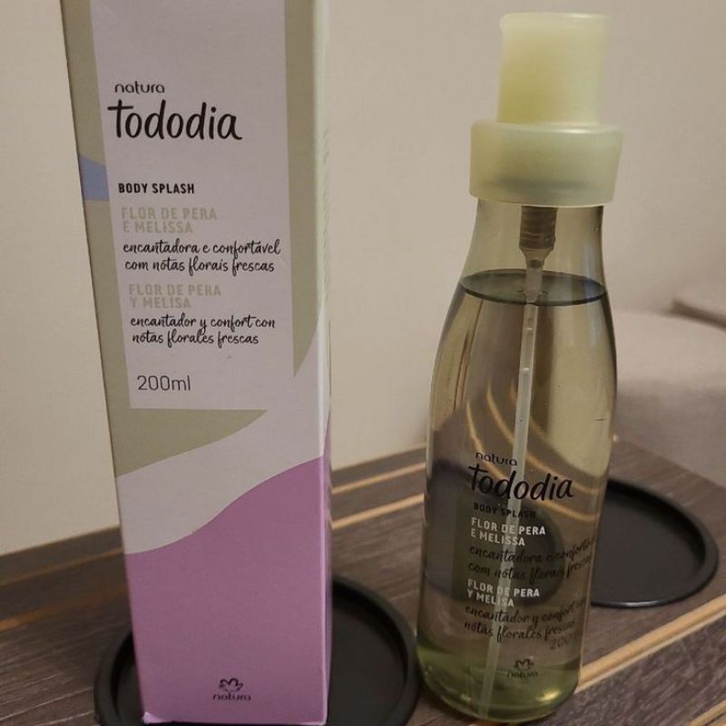 BODY SPLASH FLOR DE PÊRA E MELISSA NATURA 200ml | Shopee Brasil