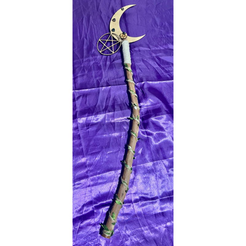 CAJADO DE BRUXA CAJADO MAGIA BASTÃO BRUXA CAJADO GALHO NATURAL | Shopee ...
