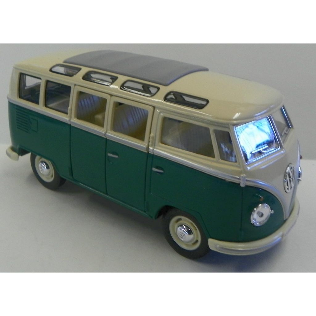 Miniatura Kombi Clássica Corujinha 1962 Kinsmart 1:24 Réplica Coleção ...