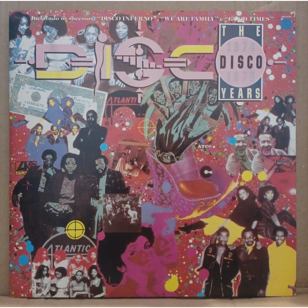 LP Disco De Vinil The Disco Years - 1974-1979 - Raro Com Encarte LP EX ...
