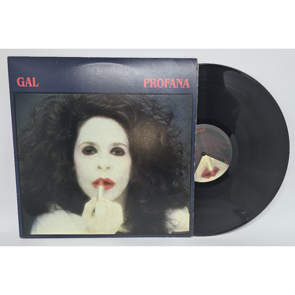 Gal Costa - Profana c/ Encarte - RCA 1984 - LP Vinil Disco | Shopee Brasil
