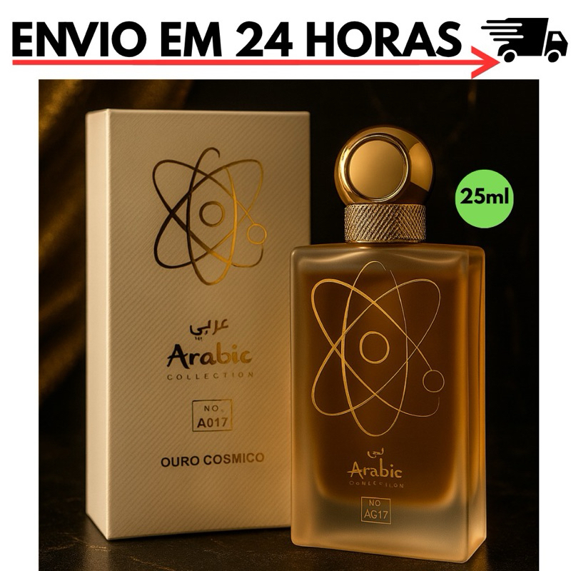 Perfume Arabic Collection Feminino - Ouro Cósmico A017 | Shopee Brasil