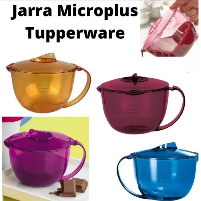 Jarra Microplus 1 litro Tupperware | Shopee Brasil