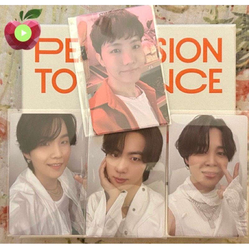 BTS Photocards do album PTD Permission to Dance - jin, Tae e Yoongi ...
