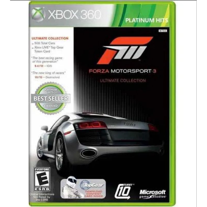 Forza Motorsport 3 Ultimate Collection Xbox 360 Original – Mídia Física ...