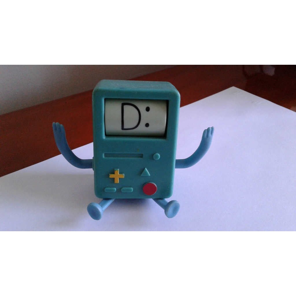 Boneco BMO BIMO Burger King hora da Aventura leia | Shopee Brasil