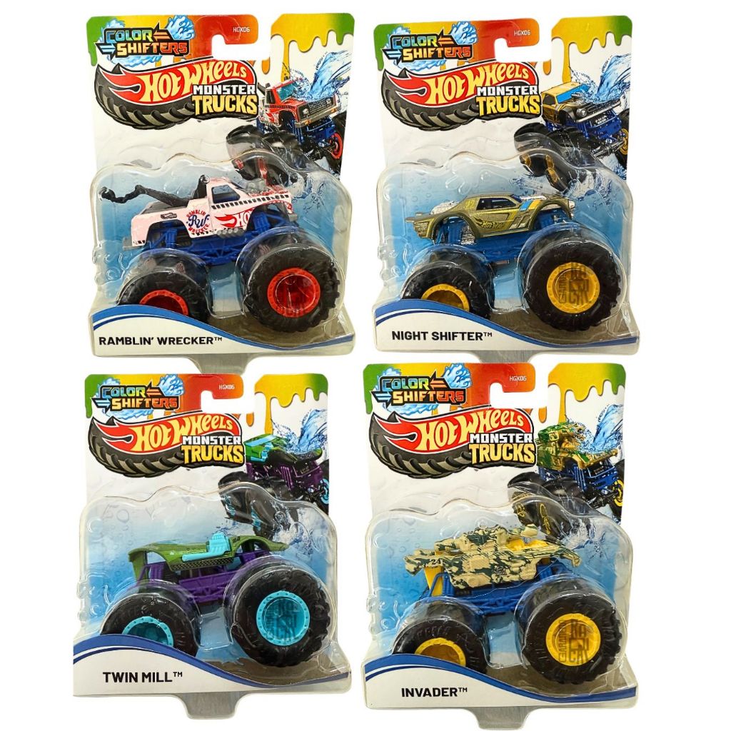 Monster Trucks Color Shifters HGX06 – Hot Wheels - Caminhão que Muda de ...