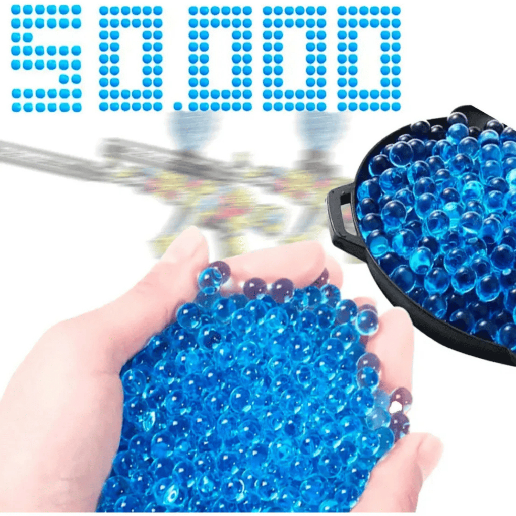 Refil 50.000 Bolinha de Gel Orbeez para lançador 7-8mm Orbis esfera ...