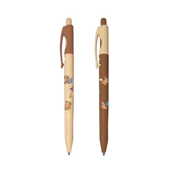 Caneta Esferográfica 07 Vip Fina Capivara 2 unidades Compactor | Shopee ...