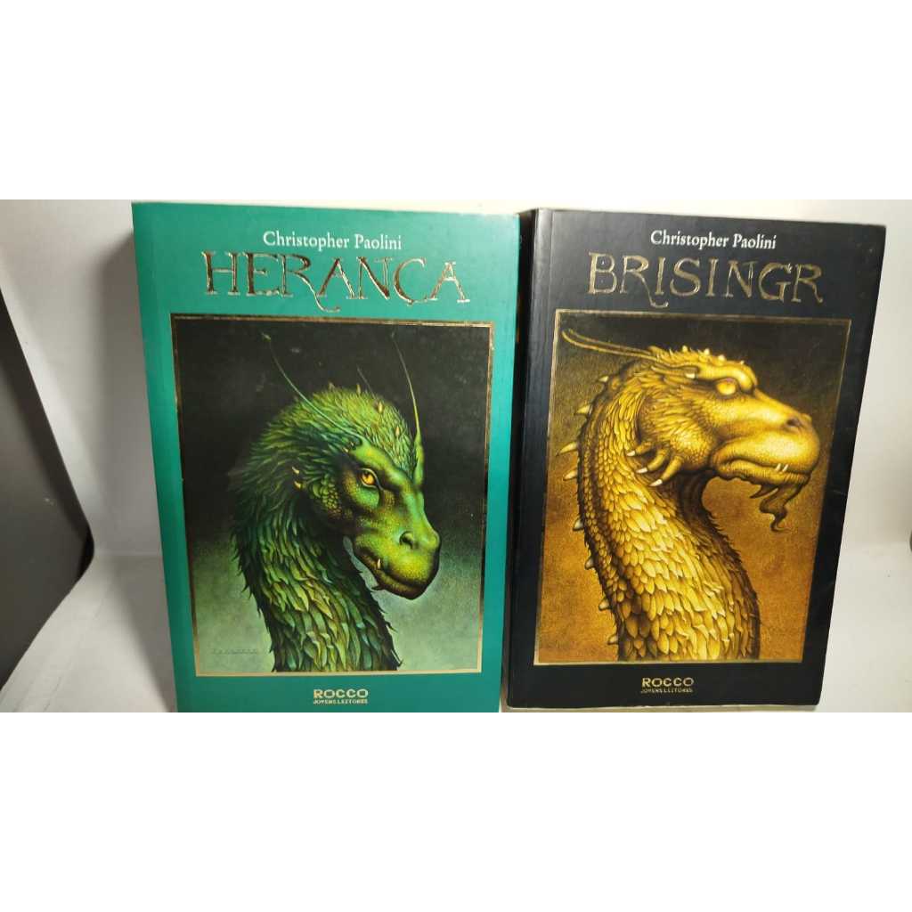 Livro- Christopher Paolini - Herança/ Eragon/ Eldest | Shopee Brasil