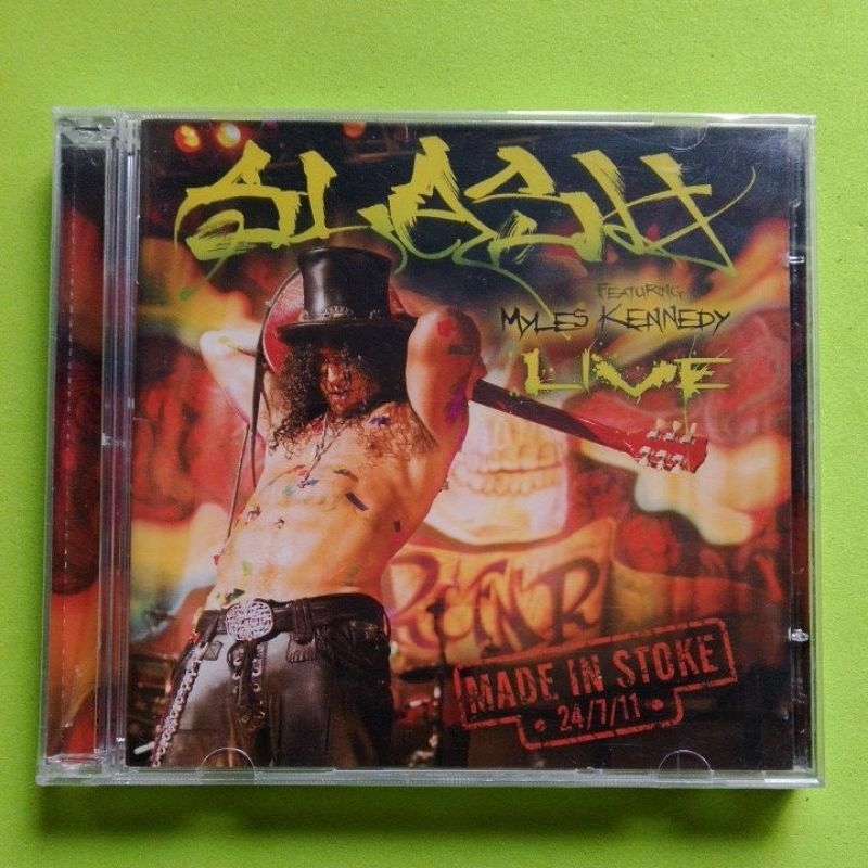cd SLASH - live - made in stoke 24/07/11 (lacrado) | Shopee Brasil