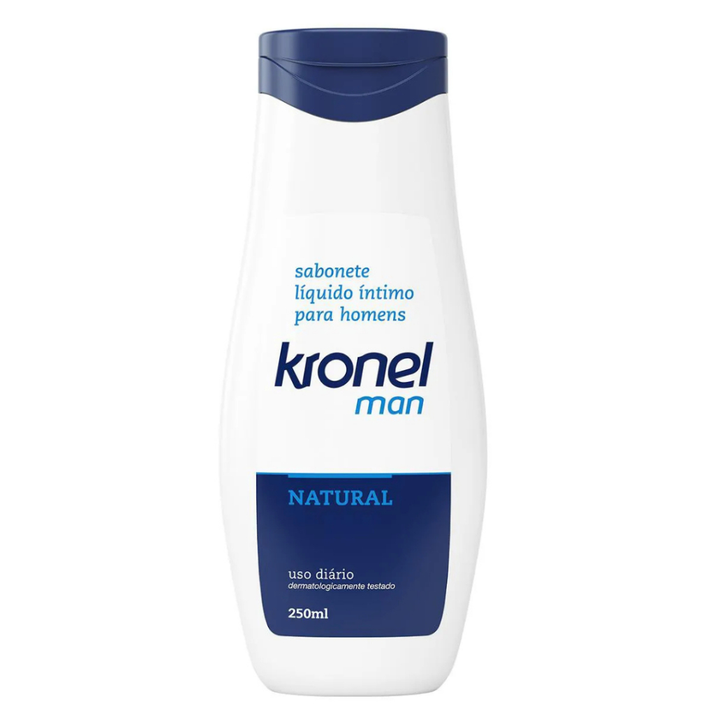 SABONETE LIQUIDO INTIMO MAN NATURAL KRONEL 250ML | Shopee Brasil