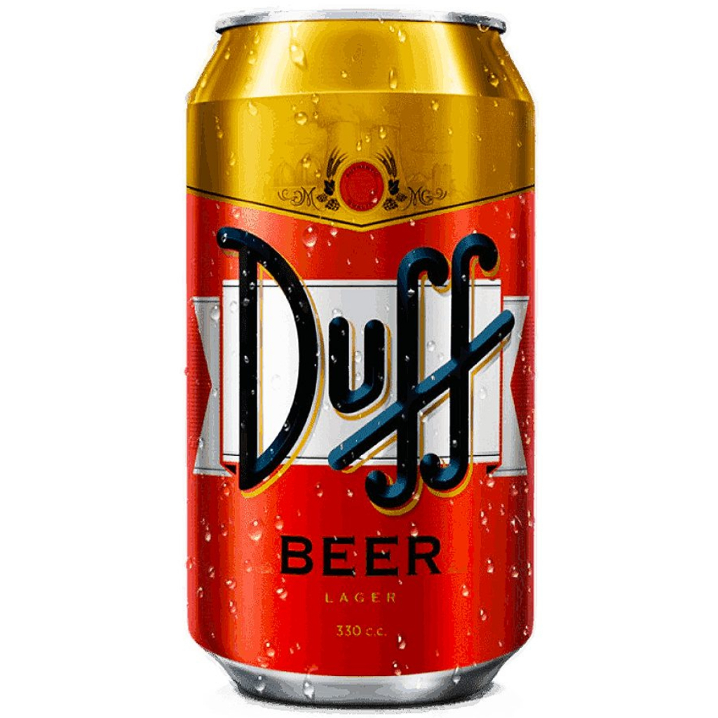 Cerveja Duff Beer Simpsons Lata 330ml Importada Lager C/ Nf | Shopee Brasil